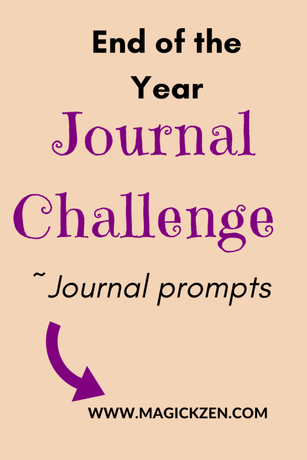 Benefits Of 30 Day Year End Journal Challenge ⋆